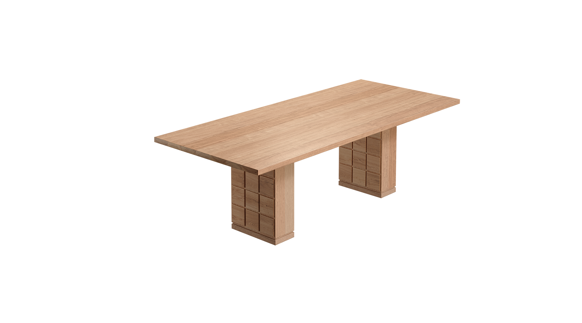 Rectangular Dining Table | Pane Wood Dining Table – Union Wood Co