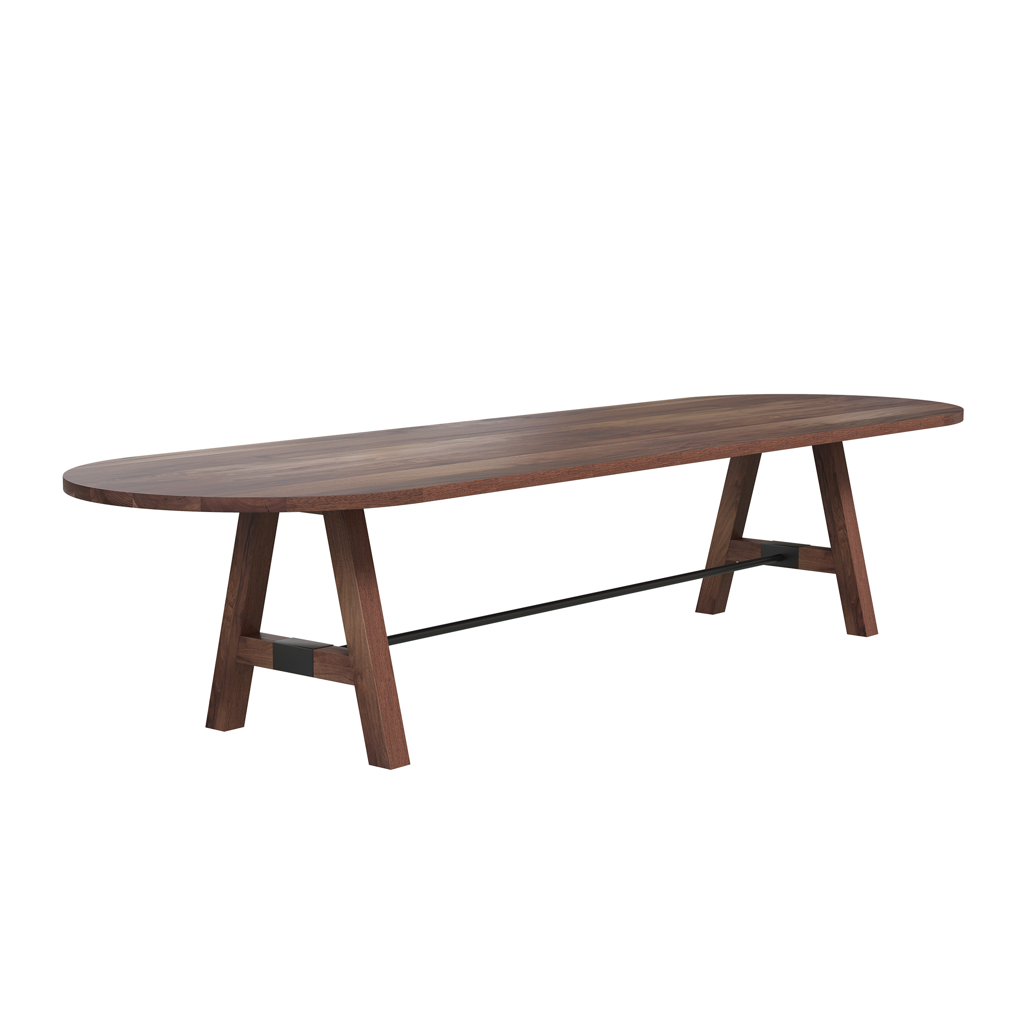 Scandinavian Conference Table | Wood A-Frame Table – Union Wood Co