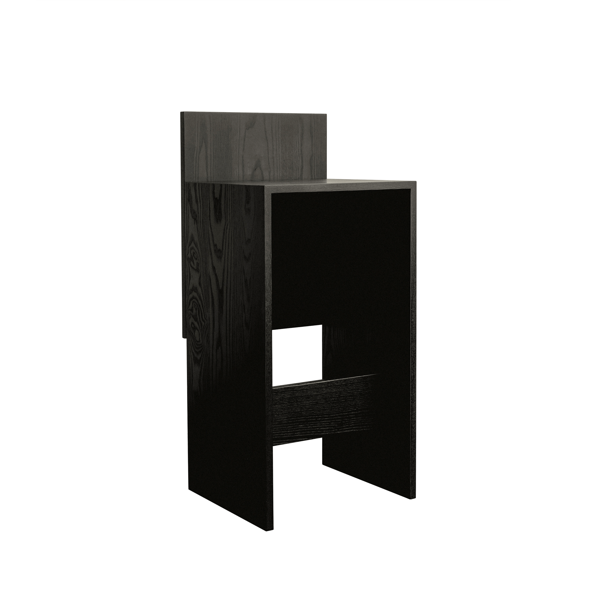Solid Wood Bar Stools | Minimalist, Low Back Bar Stools – Union Wood Co