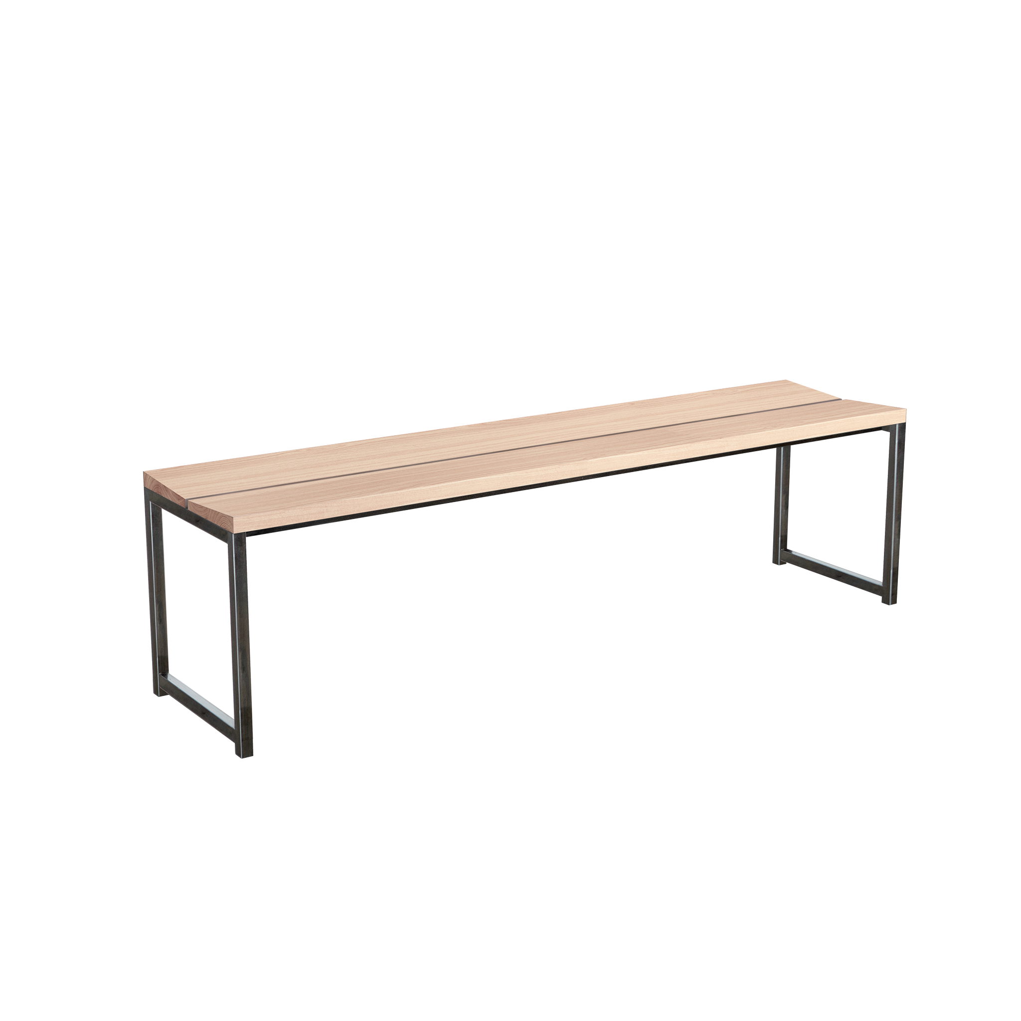 Industrial Style Bench Seat | Wood and Metal Bench Canada – Union Wood Co